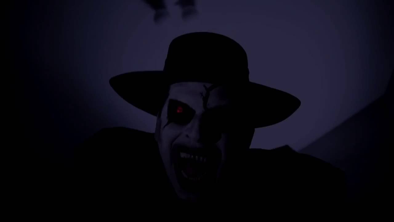 Alan Maxson as The Hat Man in The Hat Man Horror short film - YouTube