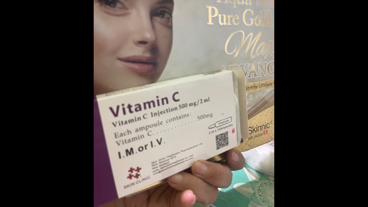 Vit C injection - YouTube