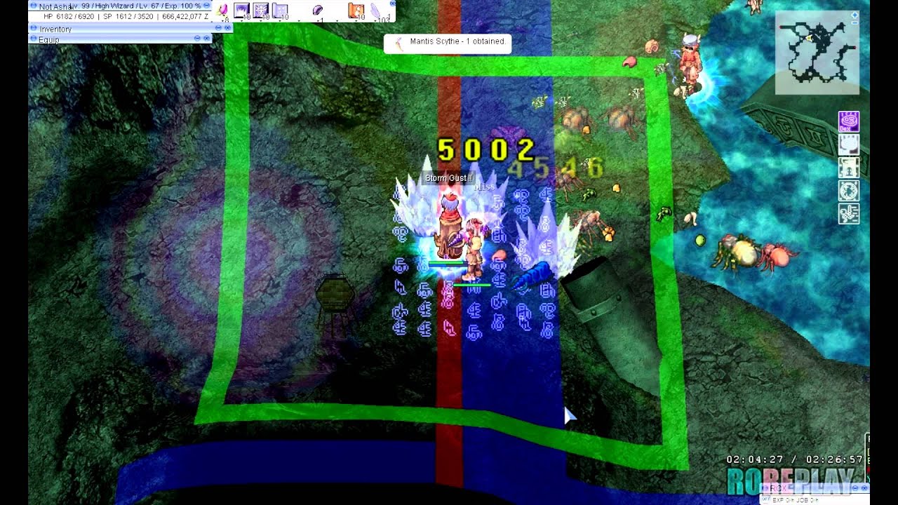 Champion vs High Wizard (Guild dungeon, iRO Classic) - YouTube