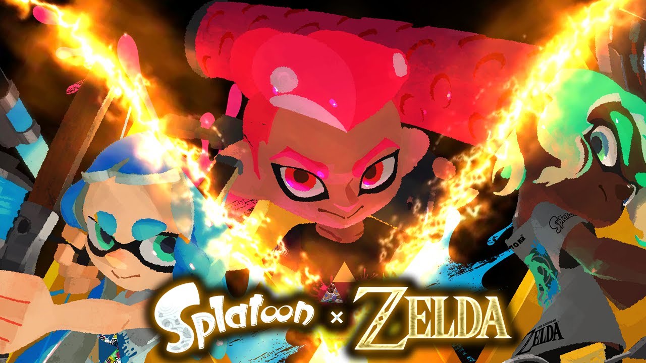 The Legend of Zelda in Splatoon 3! Triforce Themed Splatfest - Choosing ...