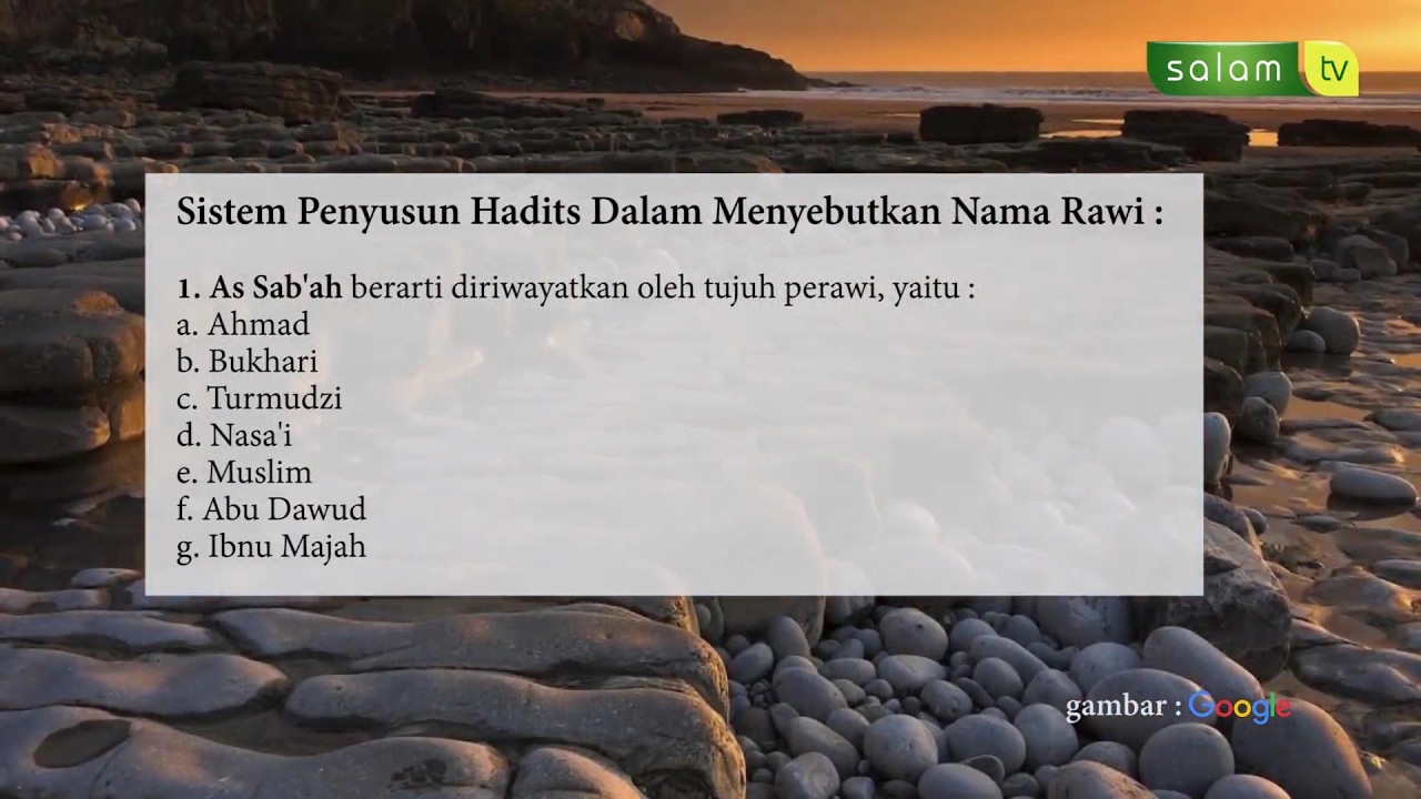 Mengenal Ilmu Hadist - ISLAM PEDIA - YouTube