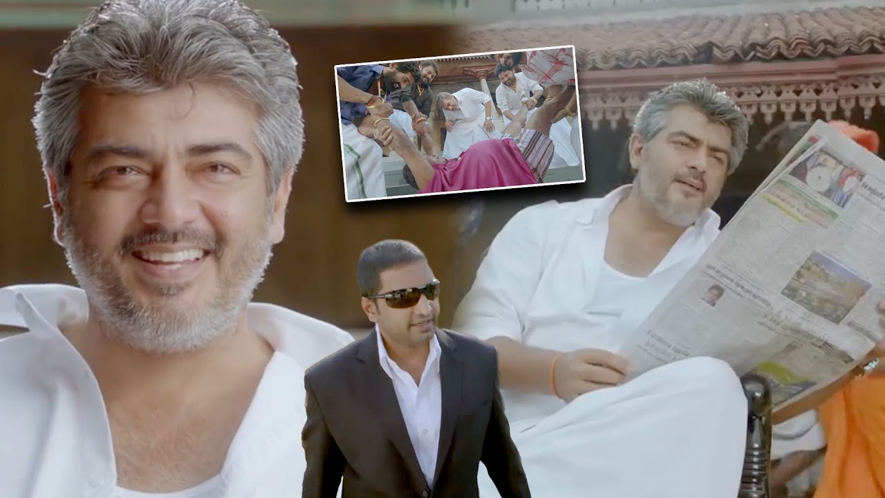 Veerudokkade Telugu Movie Part 01 | Ajith Kumar | Tamannah | Vidharth | Bala | Santhanam ...