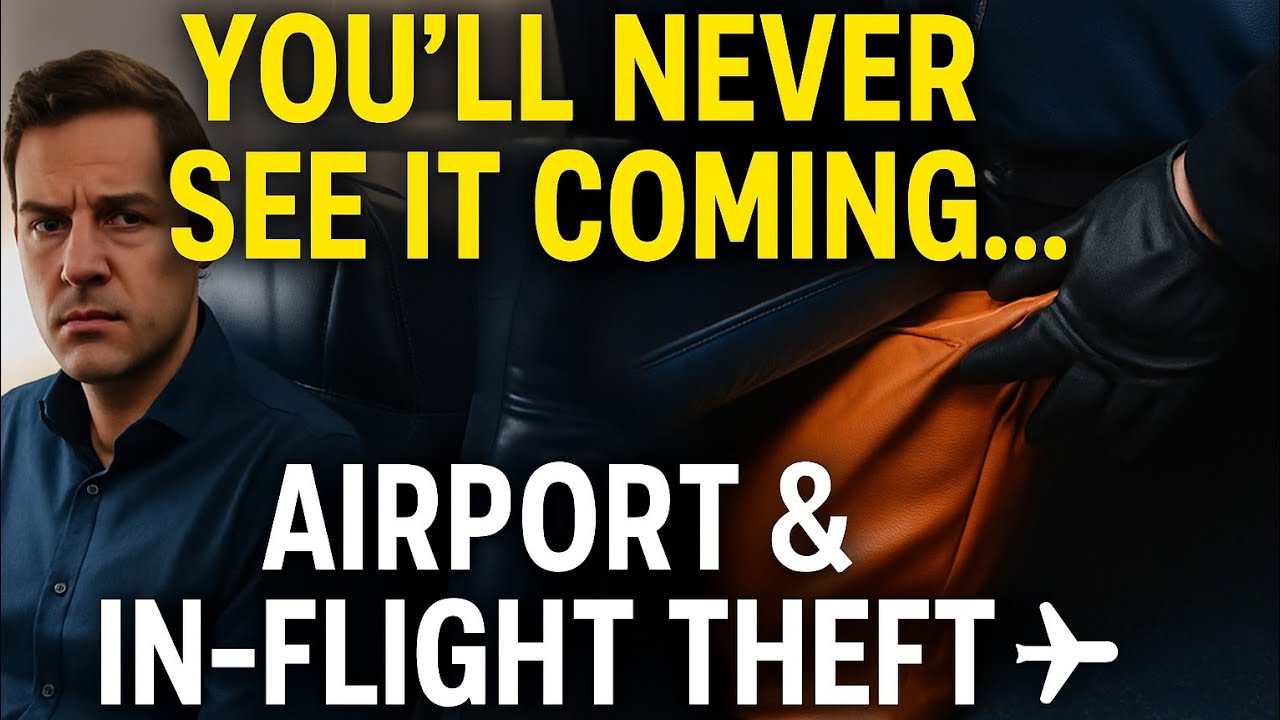 How to Avoid Airport & In-Flight Theft: Top Safety Tips You Need! ️ ...