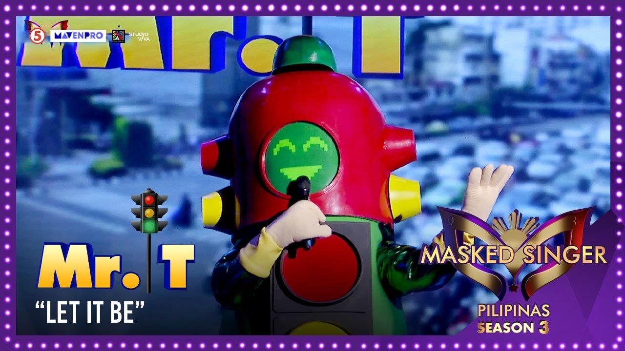 Masked Singer Pilipinas Season 3 | MR. T | "LET IT BE" - YouTube