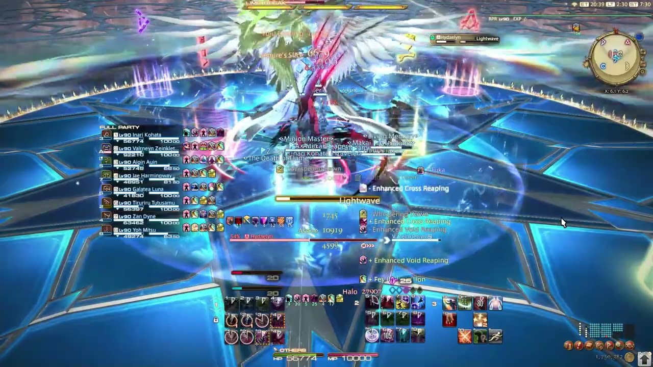 FFXIV- Hydaelyn EX fight - YouTube