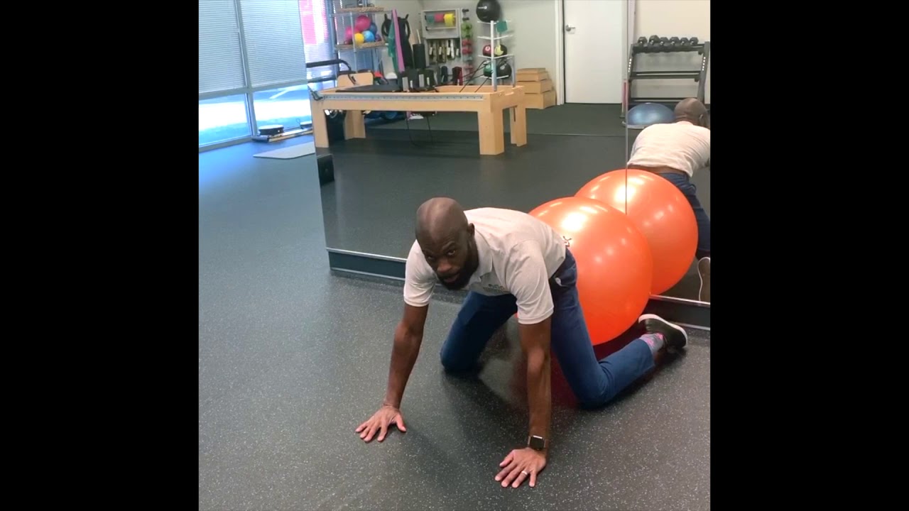 Ab Stabilization on All Four's Pressing into Wall - YouTube