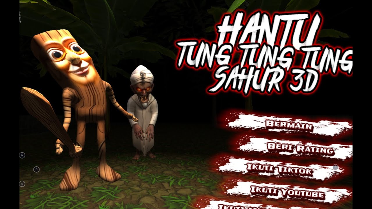 bermain hantu tung tung tung sahur 3d 👻di kejar kejar anomali PART 6 ...