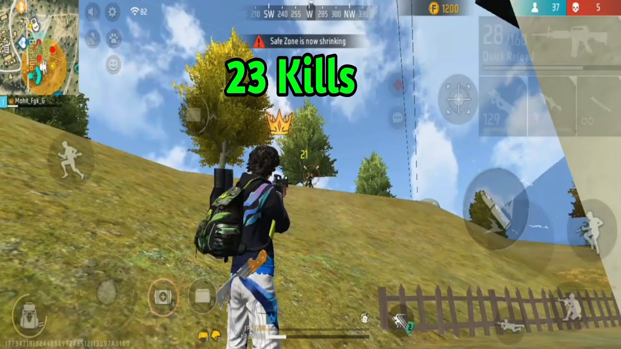 Purgatory Map 😇 Gameplay Free Fire Max | Solo Vs Squad | 23 Kills ☺️ ...