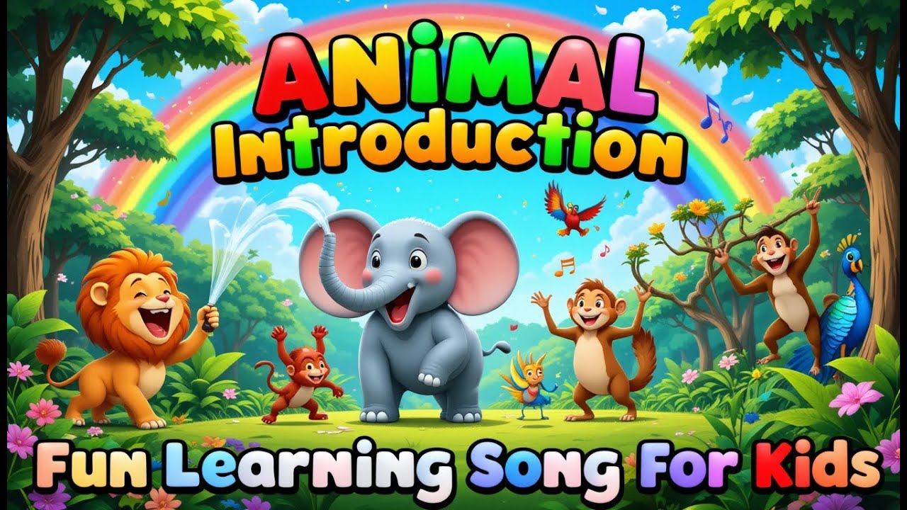 Animal Introduction Song | Fun Learning Song for Kids - YouTube