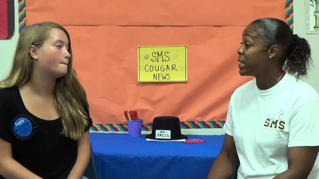 Ms. Sneed's Journalism Class Interviews Ms. Slaughter--8th Grade ...