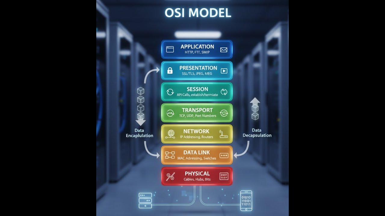 OSI Model Explained in Simple Terms - YouTube