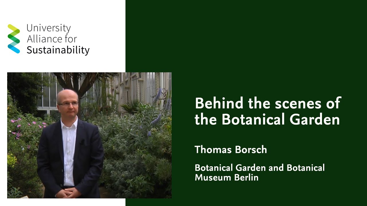 Behind the scenes of the Botanical Garden // Interview with Thomas ...