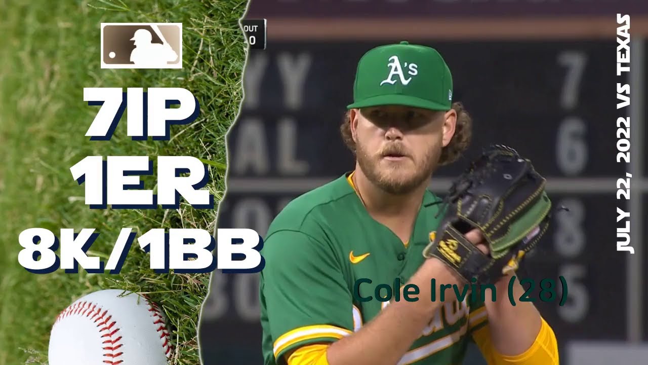 Cole Irvin | July 22, 2022 | MLB highlights - YouTube
