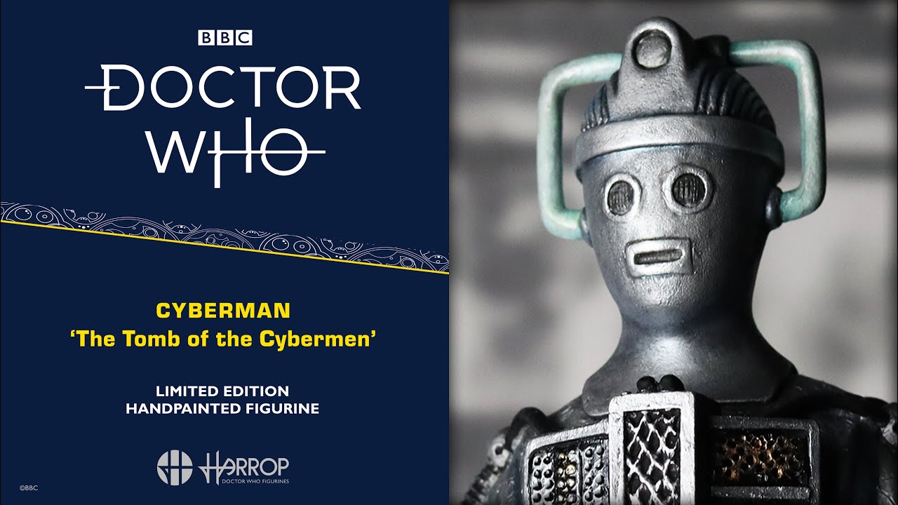 Doctor Who Tomb of the Cybermen Cyberman Figurine from Robert Harrop ...