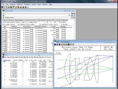 Tracing Single Rays in OSLO - YouTube