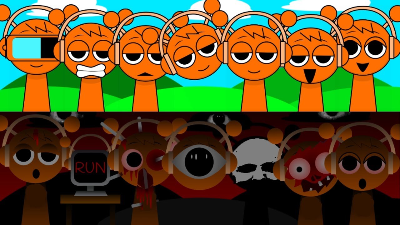 Sprunki But Everyone Is OREN 🧡🧡🧡 Surprisingly all Sprunki look like ...