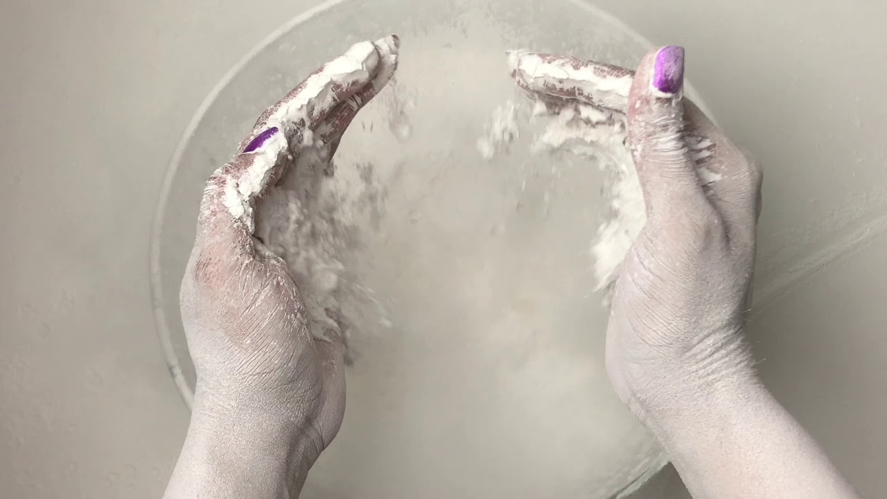 ASMR most Satisfying & Relaxing Baby Powder play 1 hour 4 K - YouTube