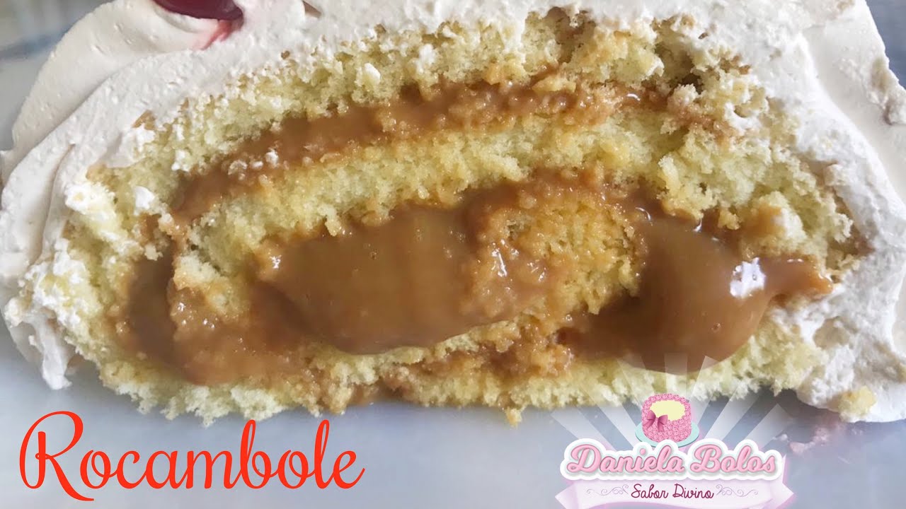 ROCAMBOLE DE DOCE DE LEITE SUPER FÁCIL - YouTube