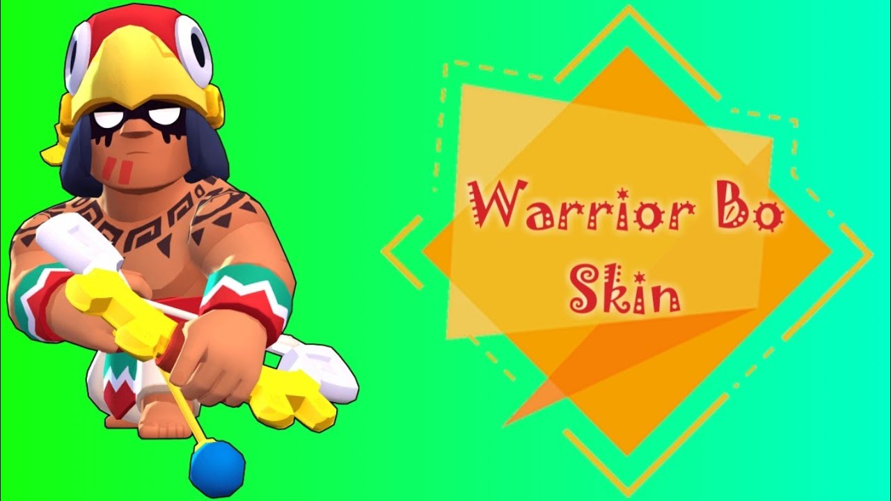 Brawl Stars Ep#34 (Warrior Bo Skin) - YouTube
