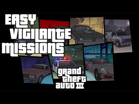 Grand Theft Auto III - GTA3 (PS4) - Easy Vigilante Mission Guide - YouTube