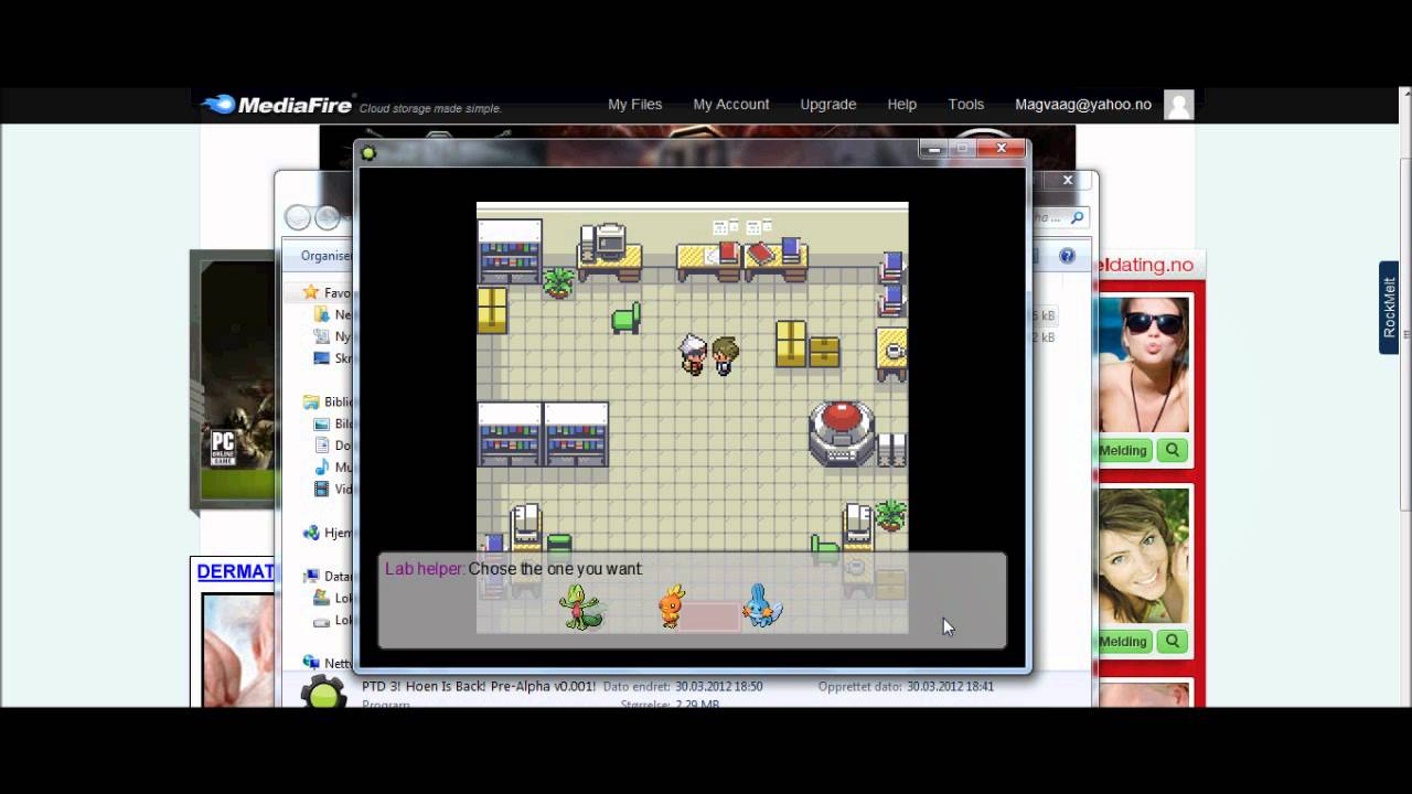 PTD 3! Hoen Is Next! Pre-Alpha v0.001 [DOWNLOAD] - YouTube