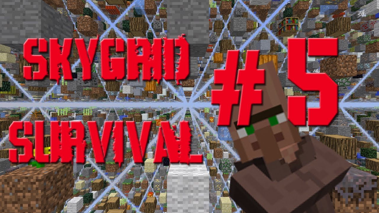 Minecraft: Skygrid Survival Co-op (Part 5) DAT - YouTube