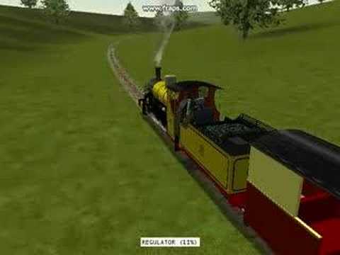 msts miniature steam IMPROVED SOUND - YouTube