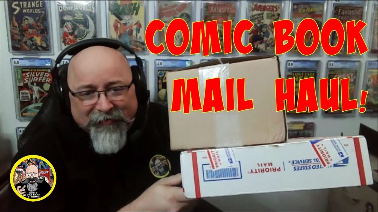 Comic Book Mail Haul - YouTube