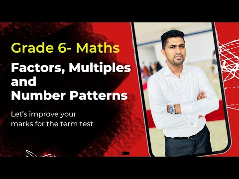 Factors, Multiples and Number patterns - YouTube