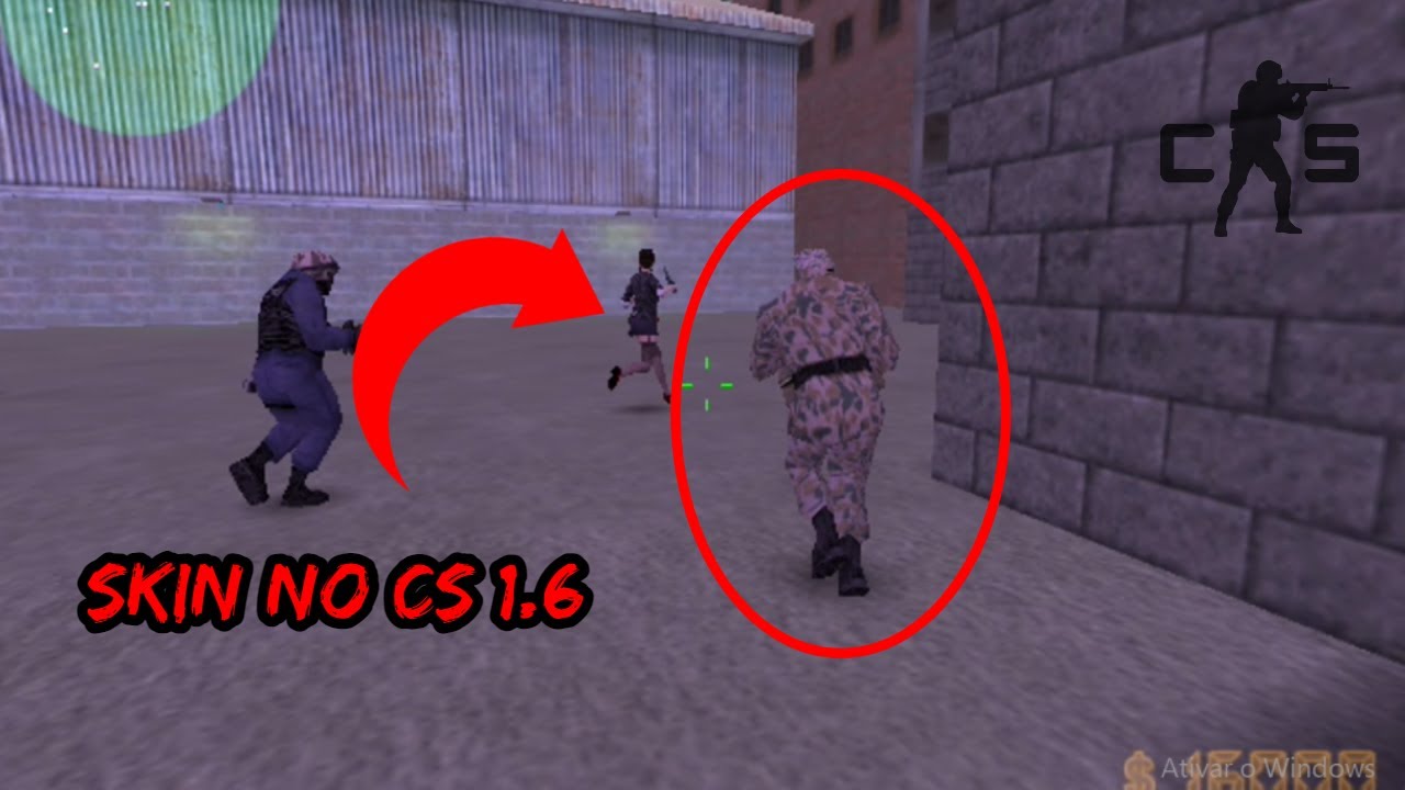 Como trocar as skins de player no CS1.6 (Counter Strike 1.6) - YouTube
