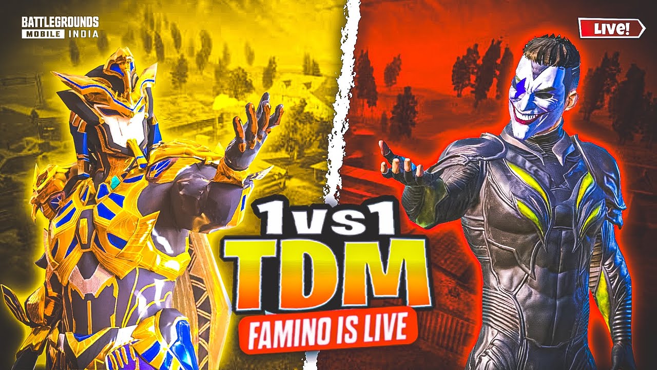 CLASSIC + 1V1 TDM ROOMS WITH SUBSCRIBERS🔥🔥FAMINO is Live #bgmi. # ...