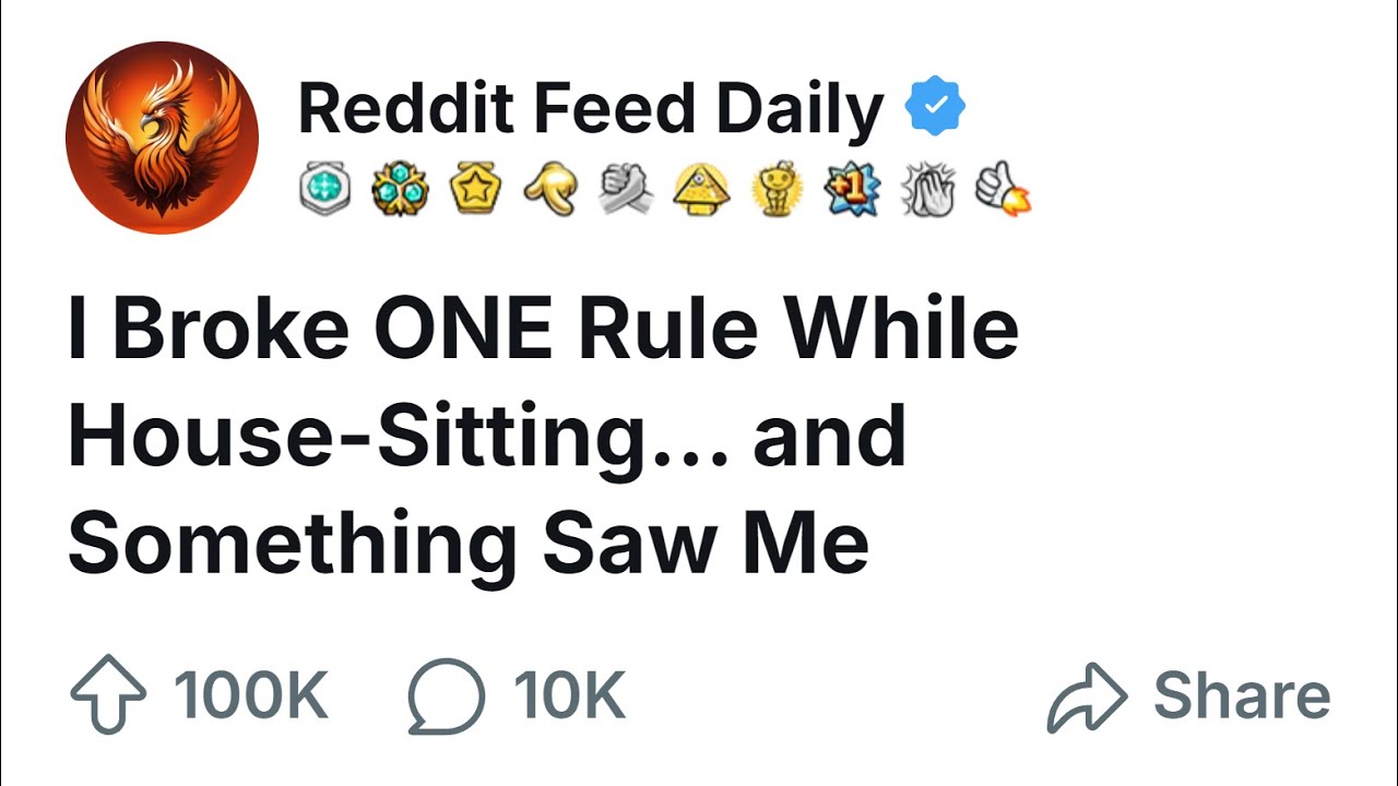 I Broke ONE Rule While House-Sitting… and Something Saw Me - YouTube