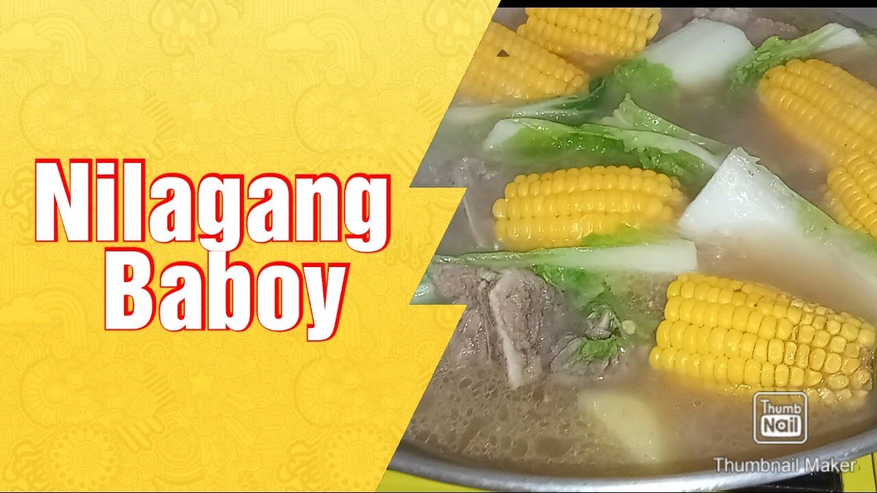 NILAGANG BABOY RIBS Super dali lutuin pero super sarap. - YouTube