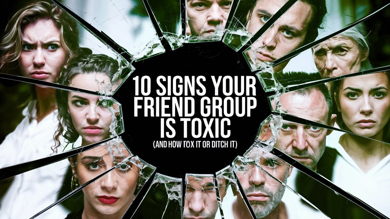 10 Signs Your Friend Group Is Toxic – How to Fix or Leave It - YouTube