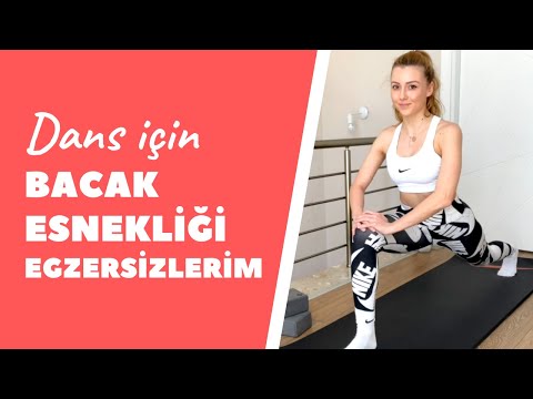 DANS İÇİN BACAK ESNEKLİĞİ EGZERSİZLERİM | Stretching Exercises for Splits