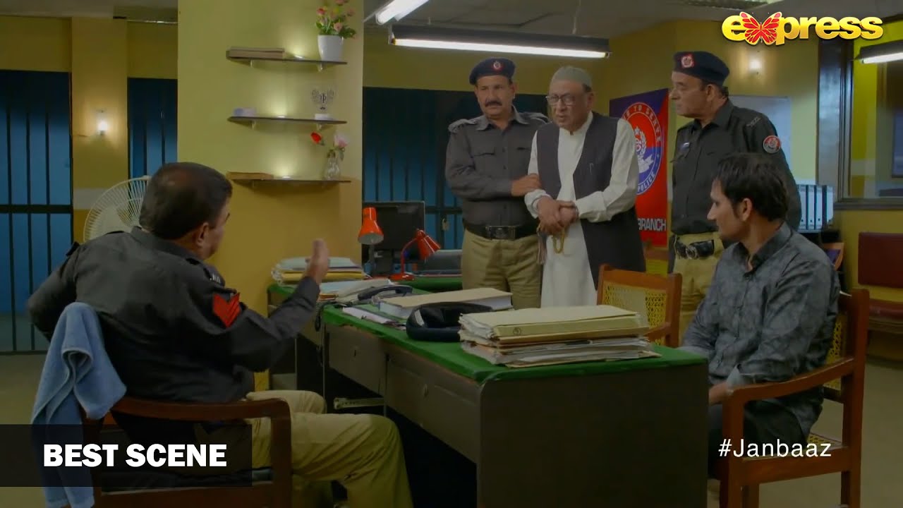 Janbaaz - Episode 17 | Best Scene 04 | Danish Taimoor - Qavi Khan ...