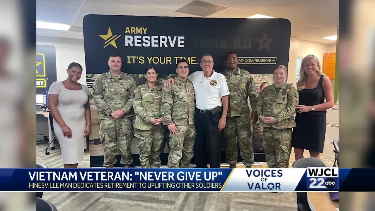Vietnam veteran dedicates his retirement to uplifting soldiers - YouTube
