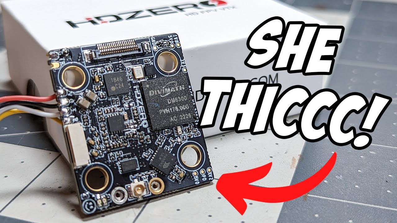 Are you down with the thickness? You should be! - HDZero Race v3 ...