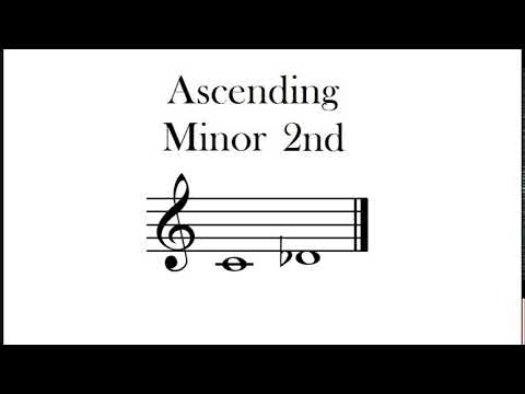 Ascending Minor 2nd Melodic Interval - YouTube