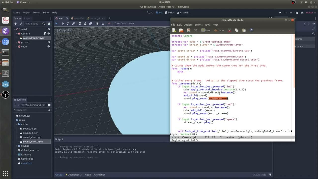 How to play multiple sounds at once in Godot without clipping - YouTube