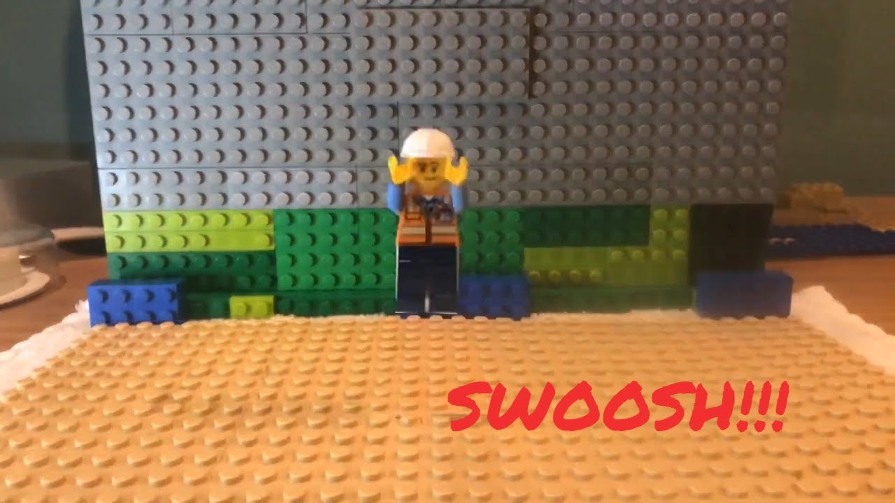 LEGO: JC -This Man Can Jump!! - YouTube