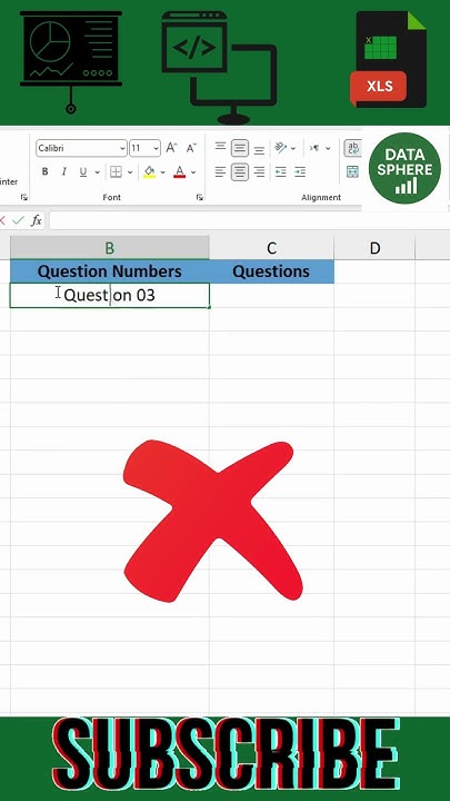 How to Create a Question Sequence in Excel – EASY Tutorial! #excel #spreadsheetmagic # ...