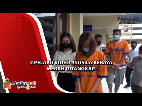 2 Pelaku Video Asusila Kebaya Merah Ditangkap, Ternyata Garap Konten Pesanan