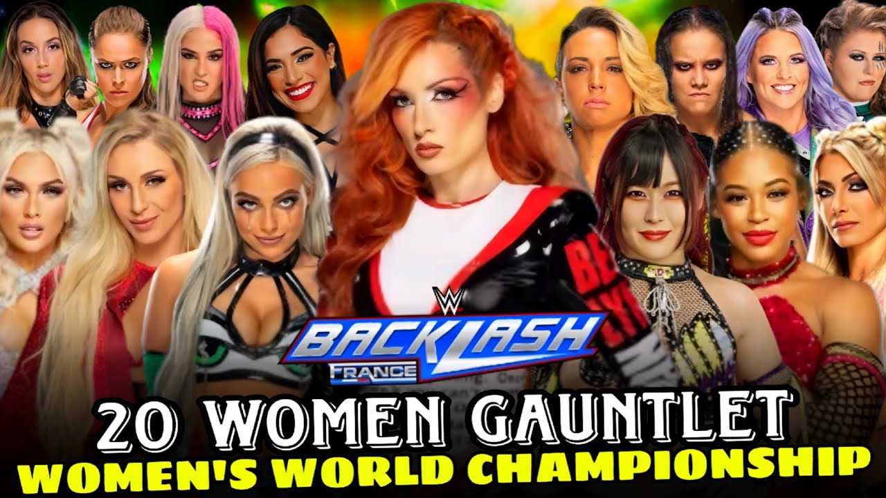 30 Women Gauntlet WWE Women's World Championship Full Match WWE ...