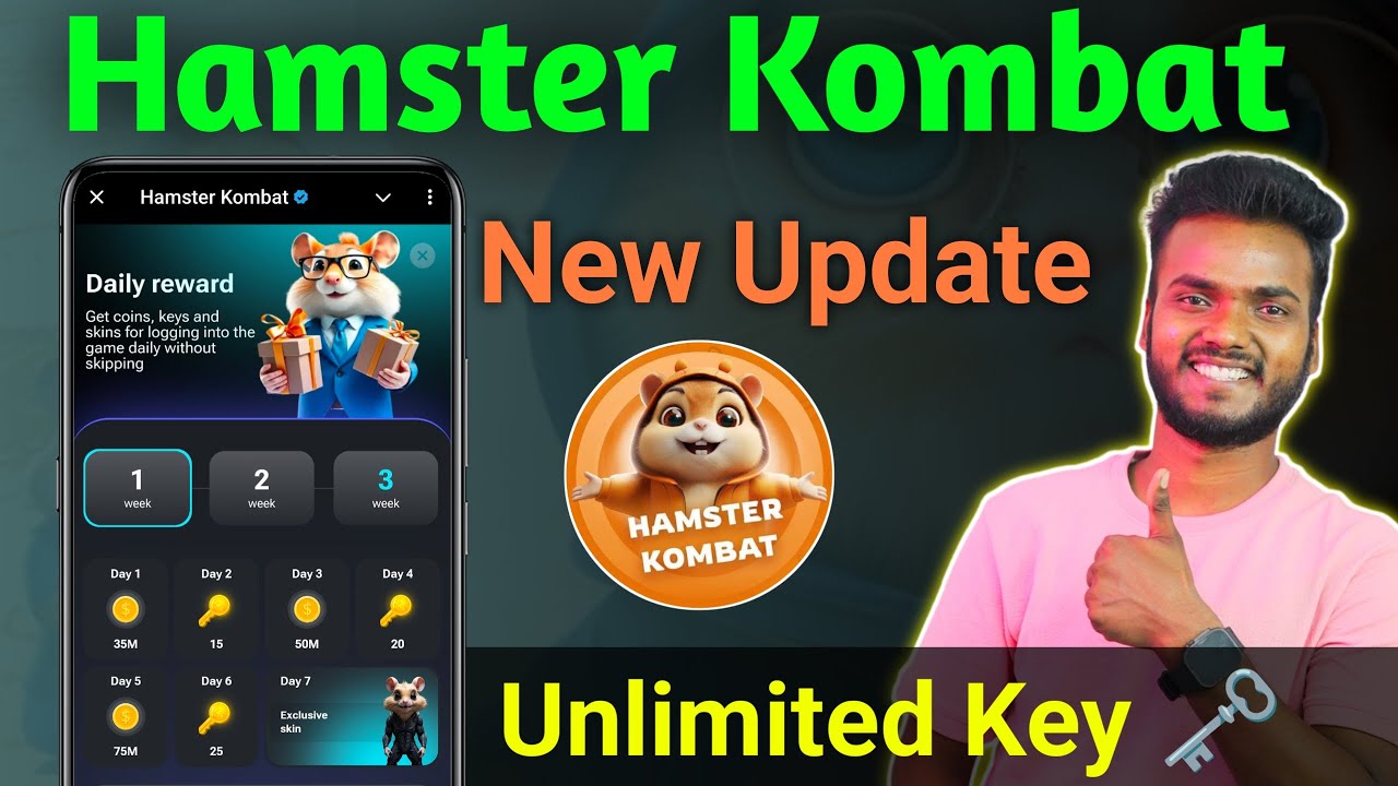 Hamster Kombat New Update Daily Reward | Big Airdrop Update Hamster ...