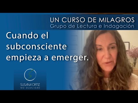 Cuando el subconsciente empieza a emerger.