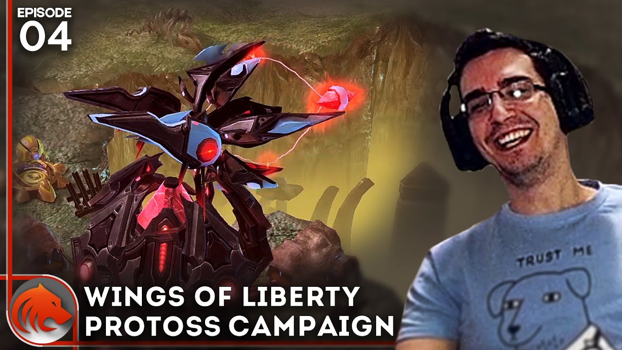 Gigantic Laser Void Ray Drill! | Protoss Wings of Liberty #4 - YouTube
