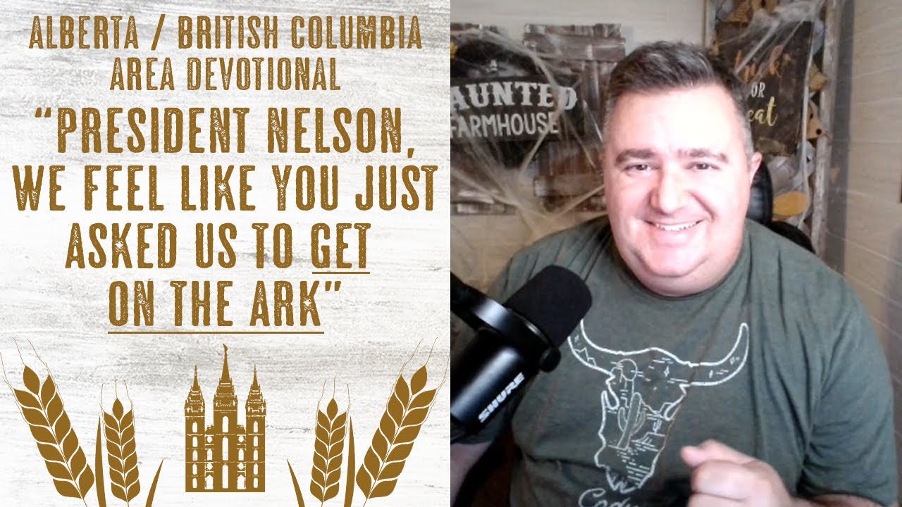 "President Nelson We Feel Like You Just Asked to Us To Get On the Ark ...