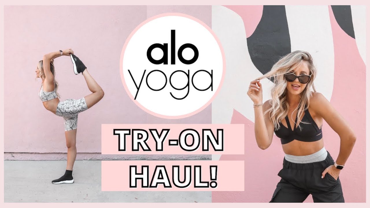 FALL 2020 ALO YOGA TRY-ON HAUL - YouTube