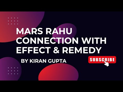Mars Rahu Connection with Effect & Remedy | Rahu Aspects on Mars | Rahu ...